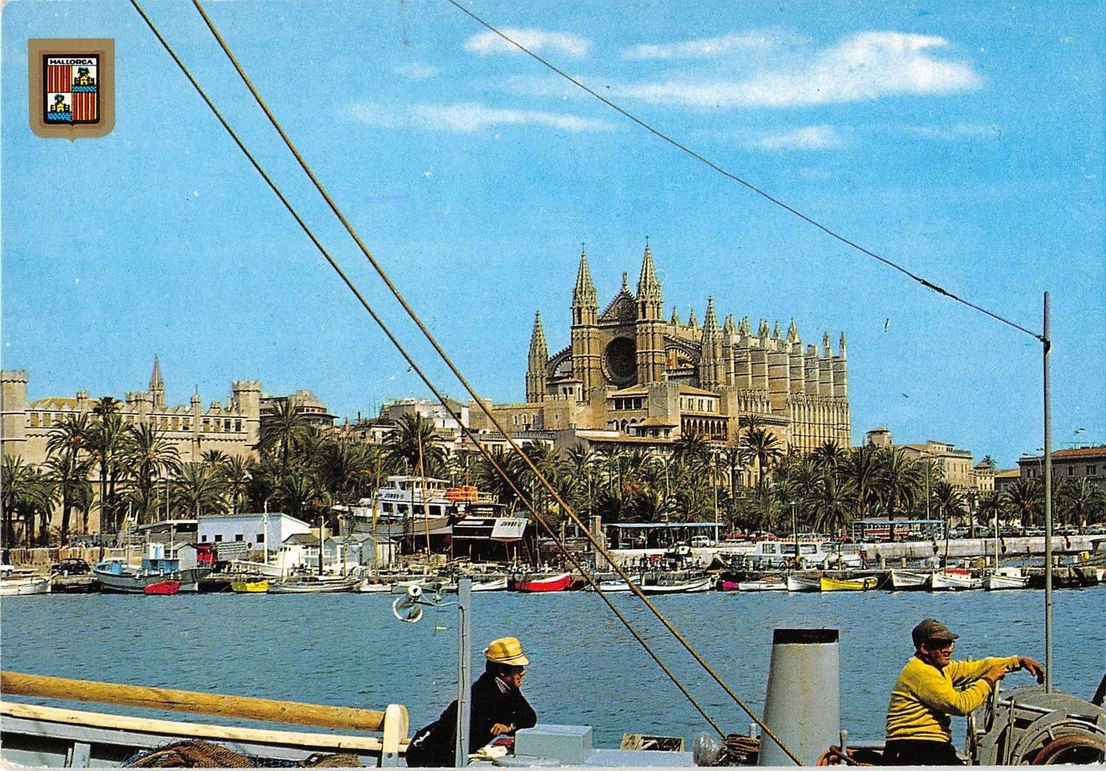 BR86070 mallorca palma catedral y la lonja spain | Europe - Spain ...