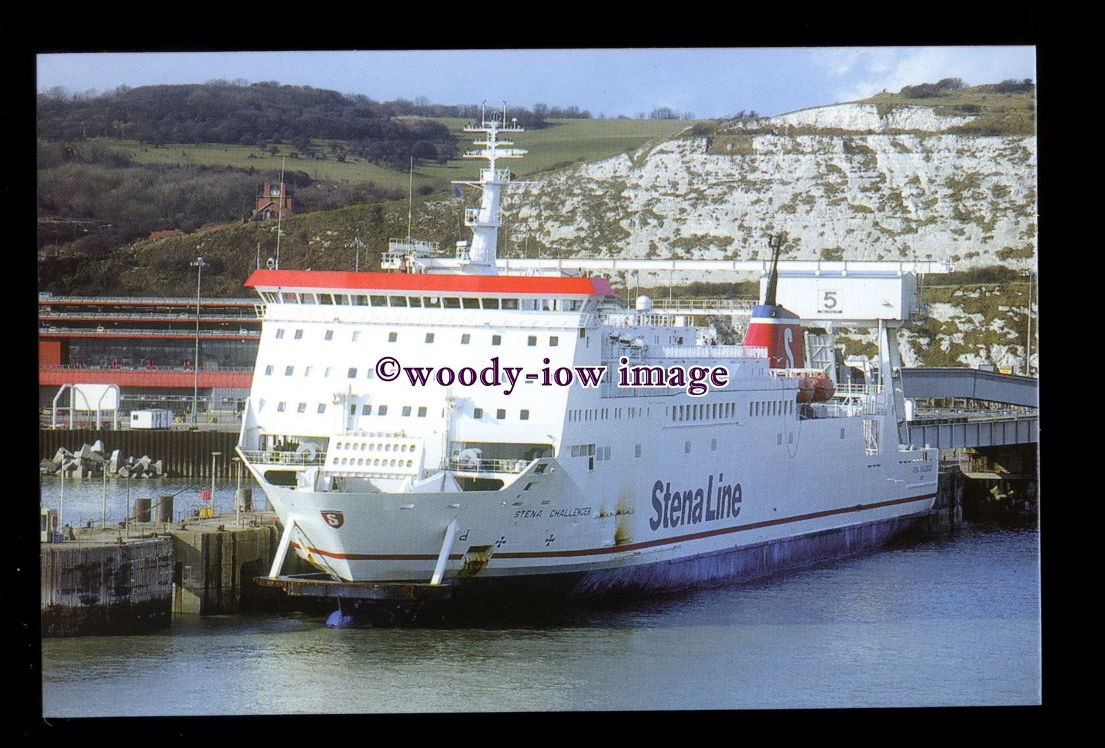 SIM0221 - Stena Line Ferry - Stena Challenger , built 1991 - postcard ...