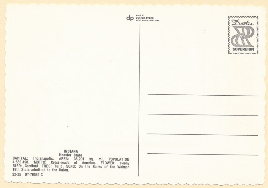 Greetings from Indiana the Hoosier State and State Flower Peony ...