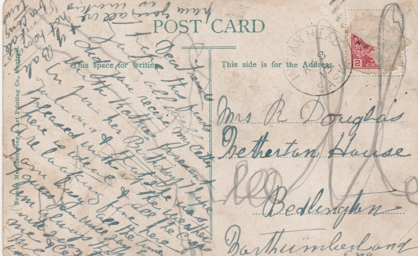 REGINA, PARLIAMENT BUILDING, Saskatchewan, Canada - Vintage POSTCARD ...