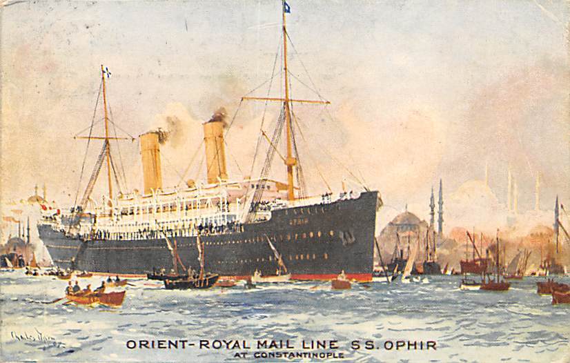S.S Ophir S.S Ophir , Orient Line of Royal Mail Steamers View image ...