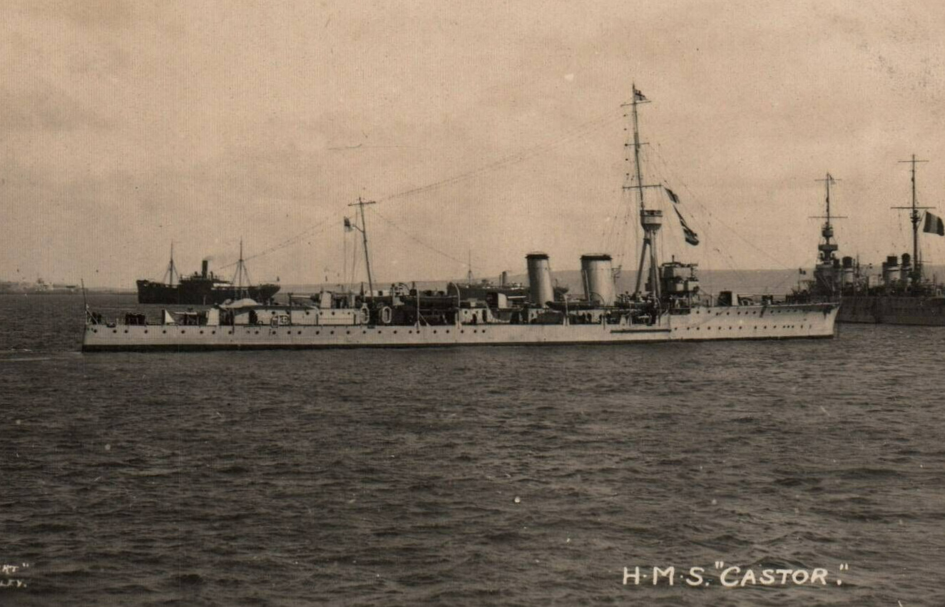 RPPC Photo British Royal Navy WWI HMS Castor Destroyer | Other ...