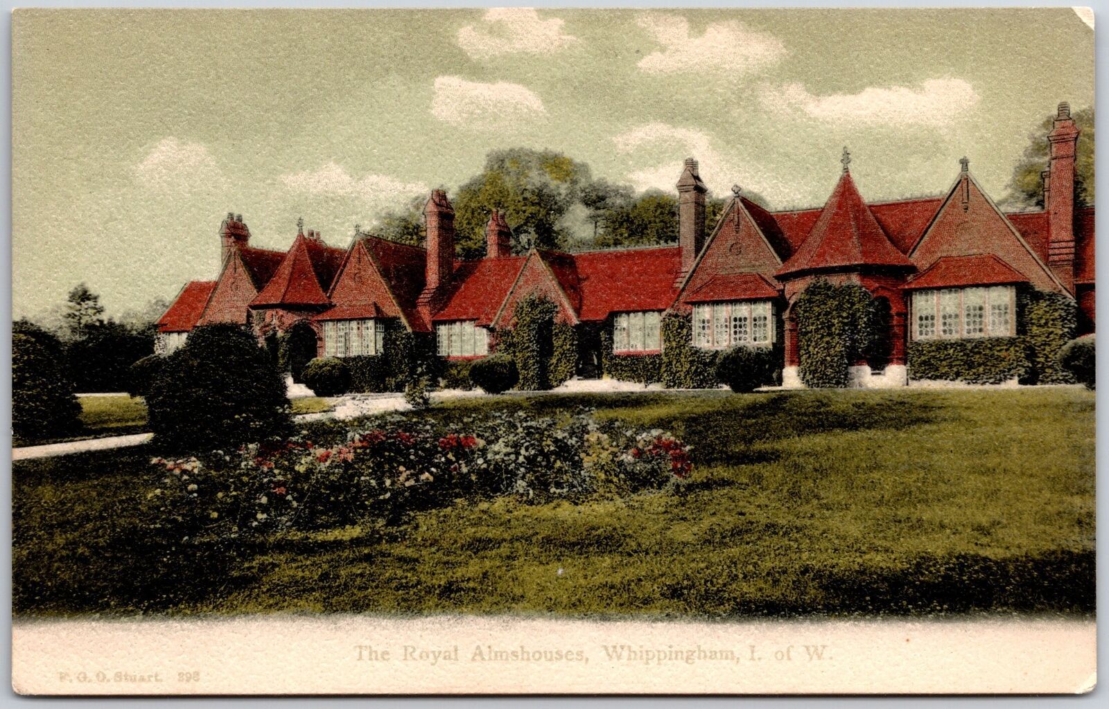 The Royal Almshouse Whippingham I. of W. England Grounds Garden Park ...