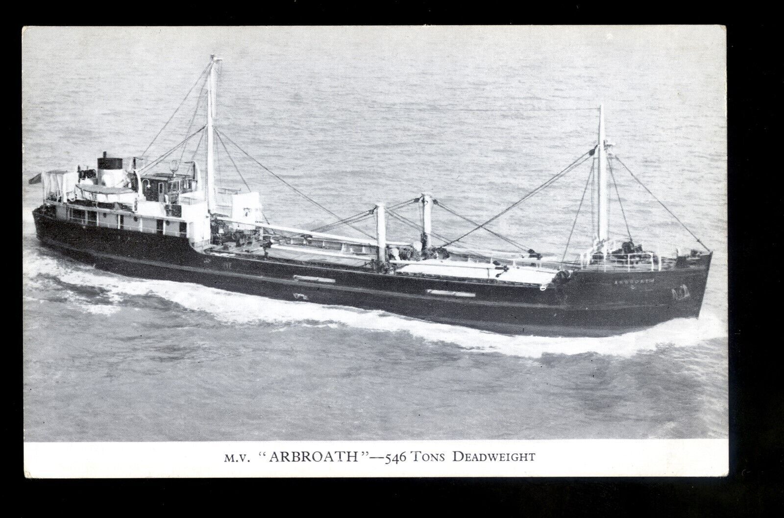 CB0061 - Dundee Perth & London Coaster - Arbroath - plainback postcard ...