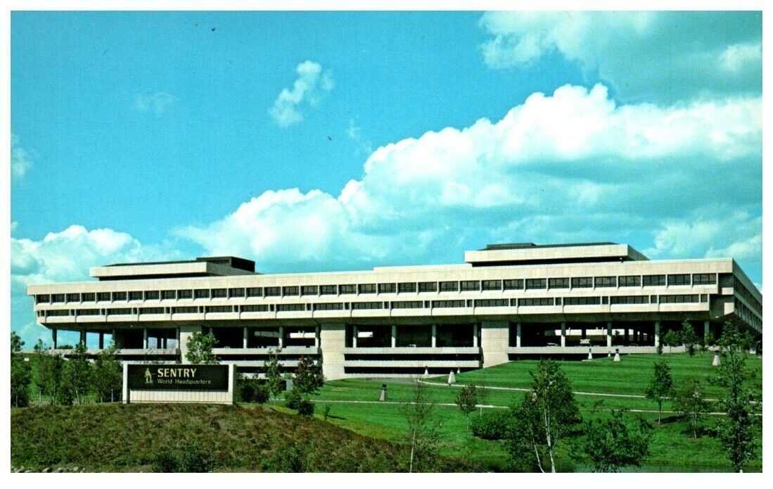 Sentry World Headquarters,Stevens Point,Wisconsin.VTG Postcard*A7 ...