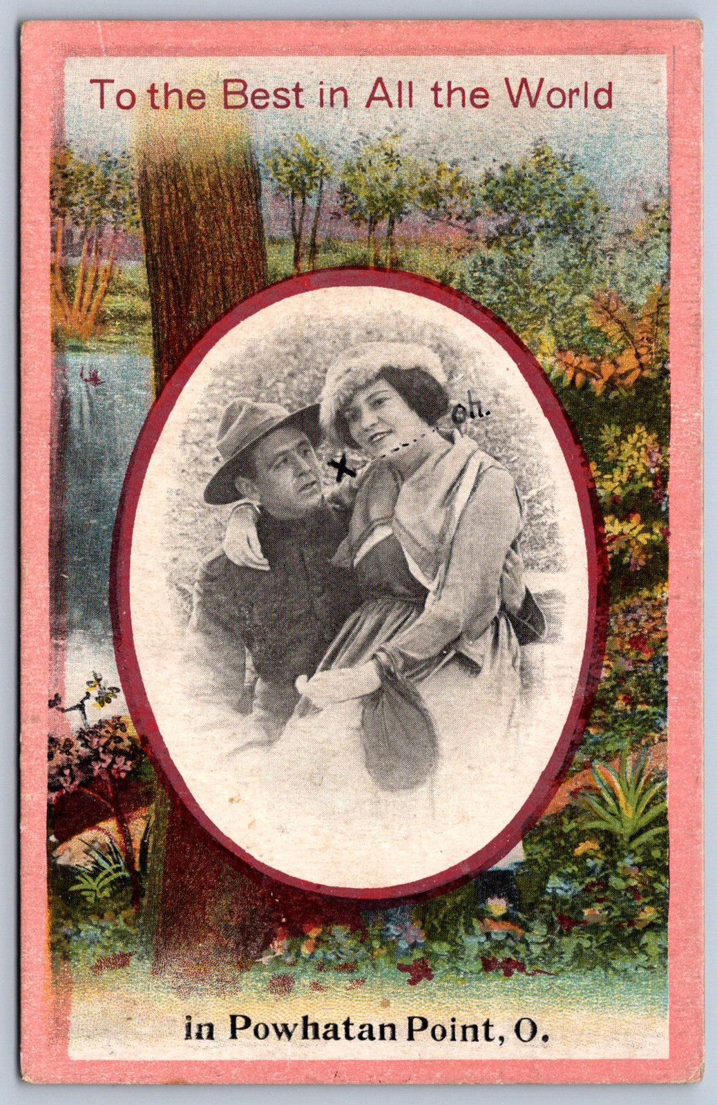 K21/ Powhatan Point Ohio Postcard c10 Greetings from Powhatan Point 77 ...