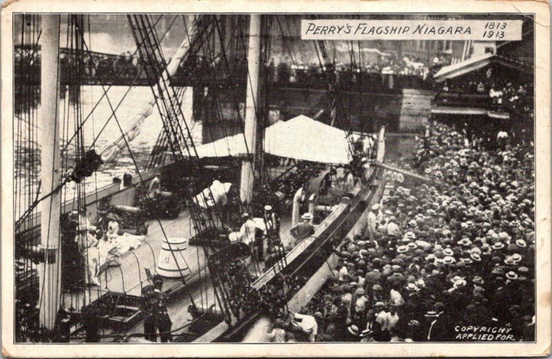 Perrys Flagship Niagara 1913 | Topics - Transportation - Boats ...