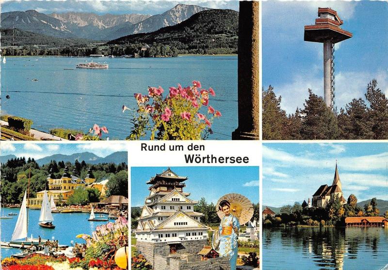 B54876 Worthsee mit Koschutta maria Worth ship bateaux austria | Europe ...