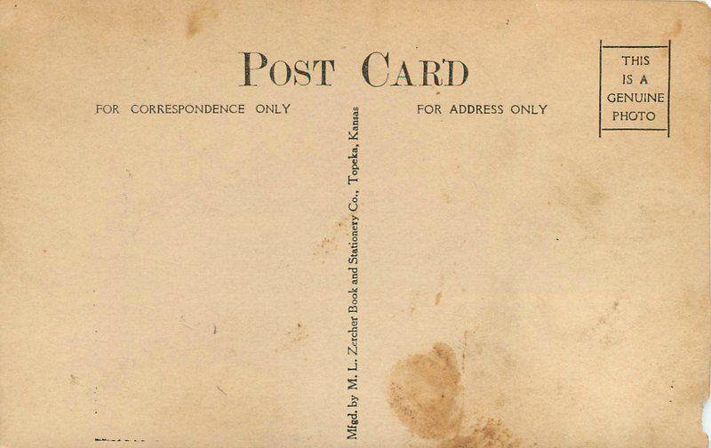 C-1910 PROMISE CITY IOWA ME Church Parsonage Zercher postcard 4321 ...