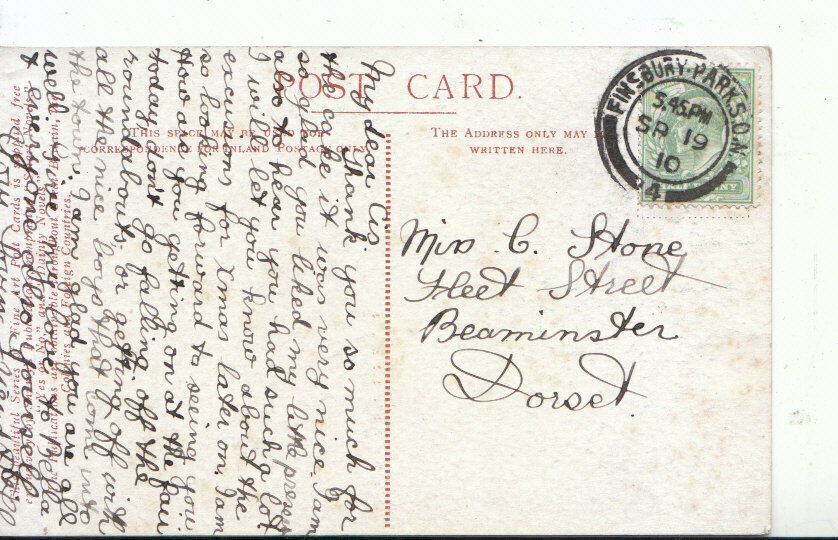 Somerset Postcard - House at Corston - Bath - (Where Southey Lived ...