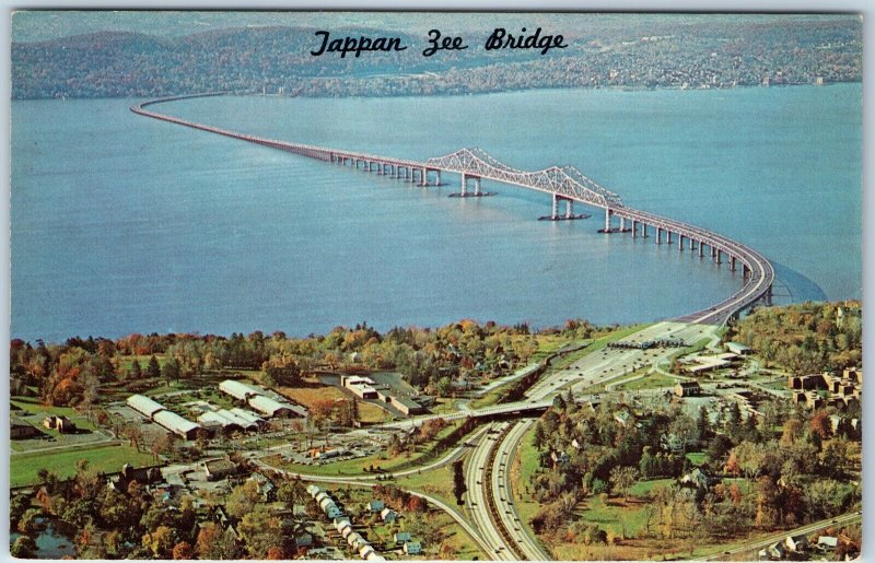 1967 Nyack, Tarrytown, NY Tappan Zee Cantilever Bridge Hilton Shopping ...