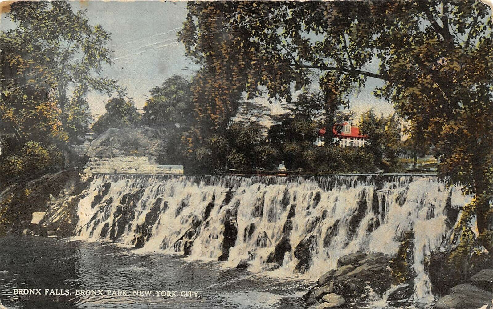 New York City NY 1917 Postcard Bronx Falls Bronx Park | United States ...
