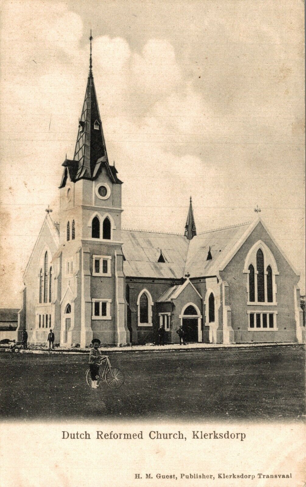 South Africa Dutch Reformed Church Klerksdorp Vintage Postcard 08.46 ...