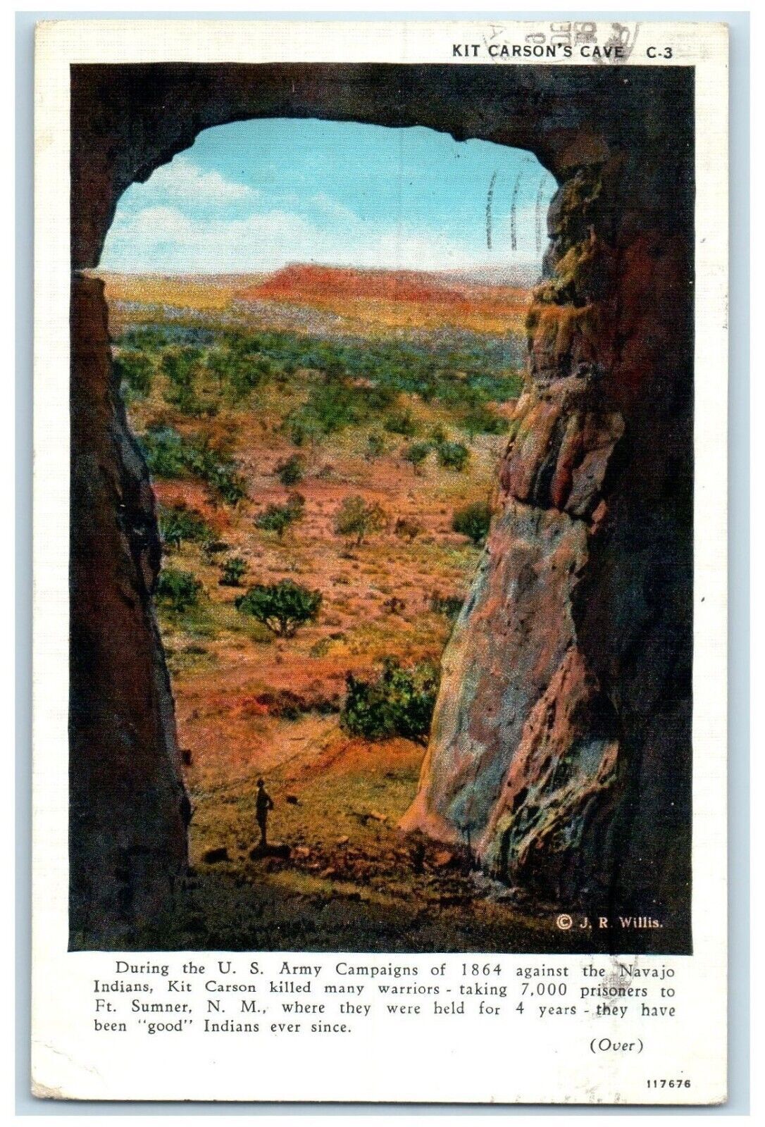 c1920 Kit Carson Cave Mammoth Cave Gallup New Mexico NM Vintage Antique ...