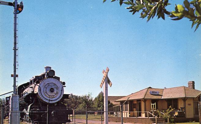 Bena Train Station at Pioneer Village - Bakersfield CA, California ...