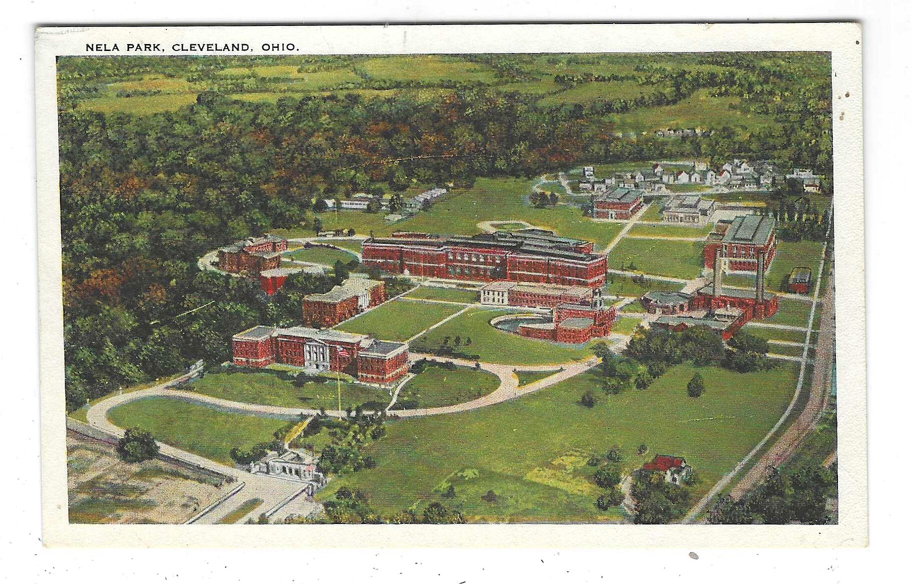 Nela Park, Cleveland, Ohio, white border | United States - Ohio ...