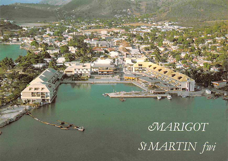 Island View Netherlands Antilles St Maarten Postcard | Topics - Other ...