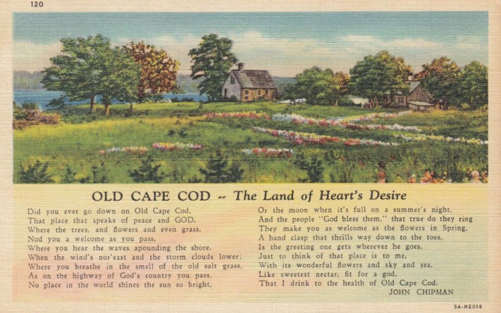 CAPE COD, Massachusetts, 1930-40s; Poem about Old Cape Cod - The Land ...