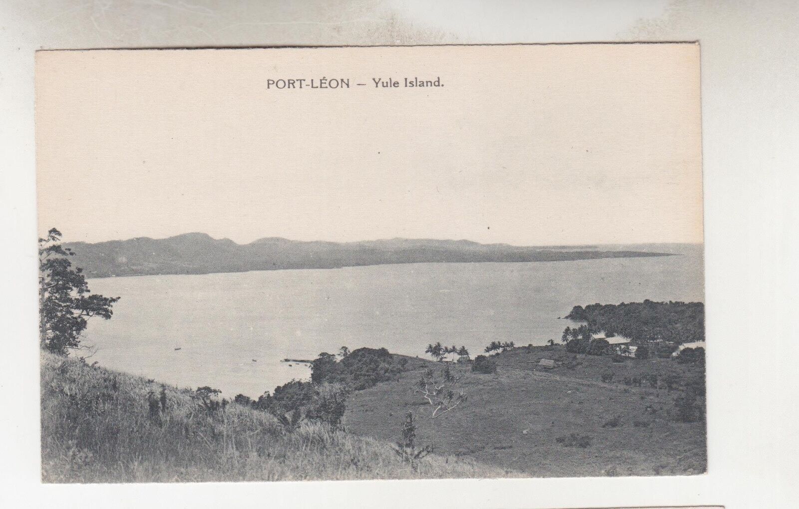 PAPUA NEW GUINEA, c1910 ppc. PORT LEON, YULE ISLAND, Sacred Heart ...