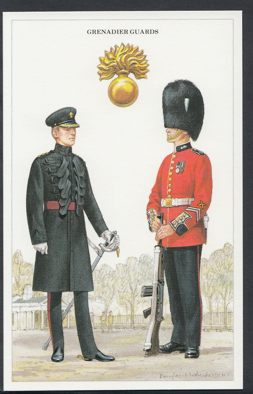 Military Postcard - The British Army - The Grenadier Guards RS5999 ...