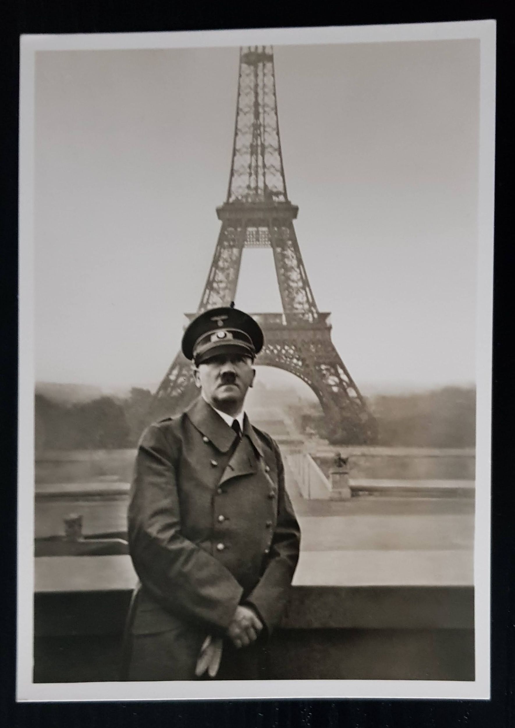 Grmany Third 3rd Reich Original Card Hitler in Wstrn Europe Eiffel ...