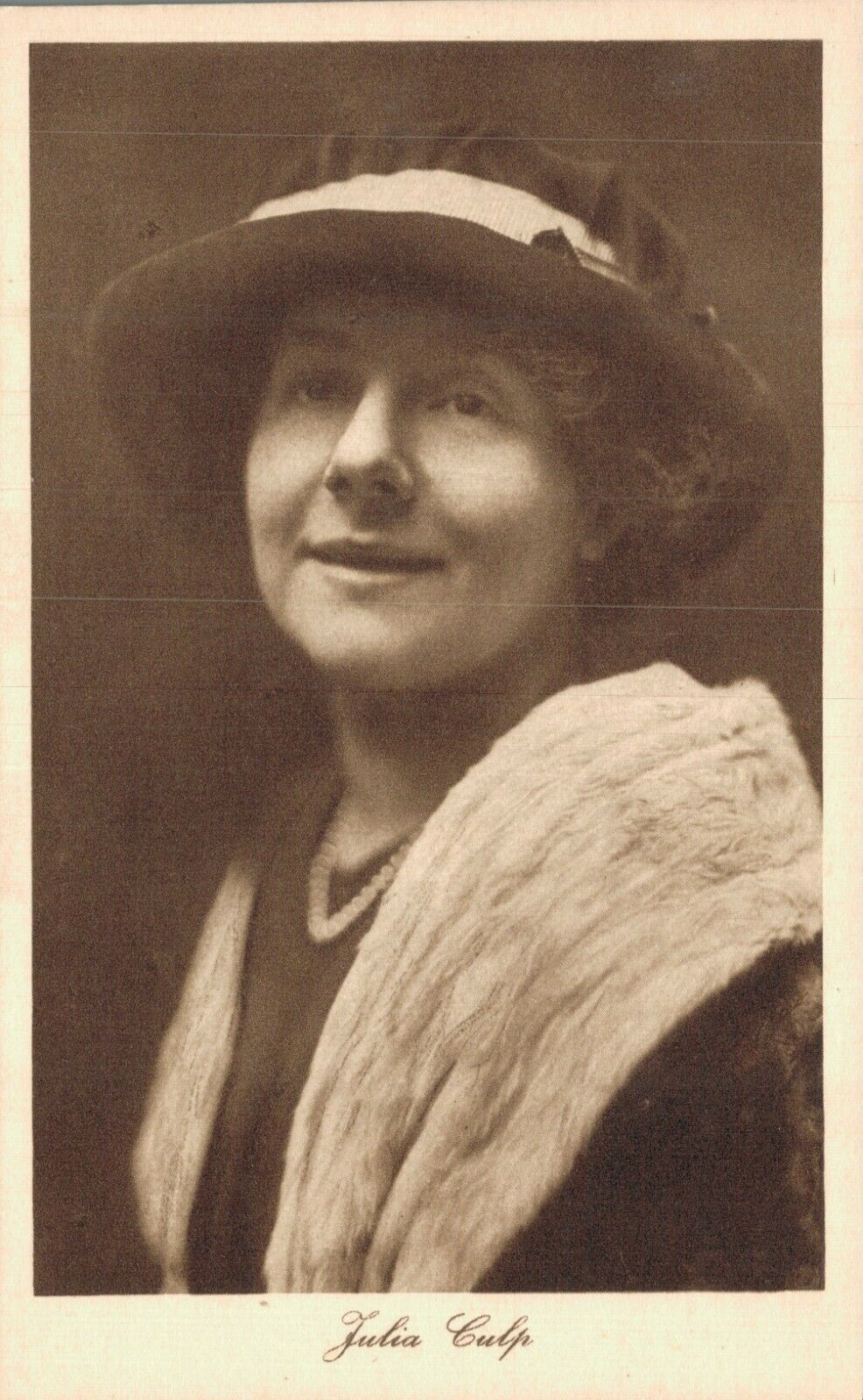 Julia Culp Singer the "Dutch Nightingale" Vintage Postcard 07.64 ...