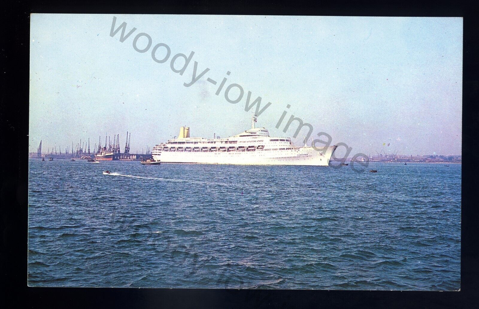 LS2958 - P&O Liner - Canberra - launched 1960 - postcard | Ephemera ...