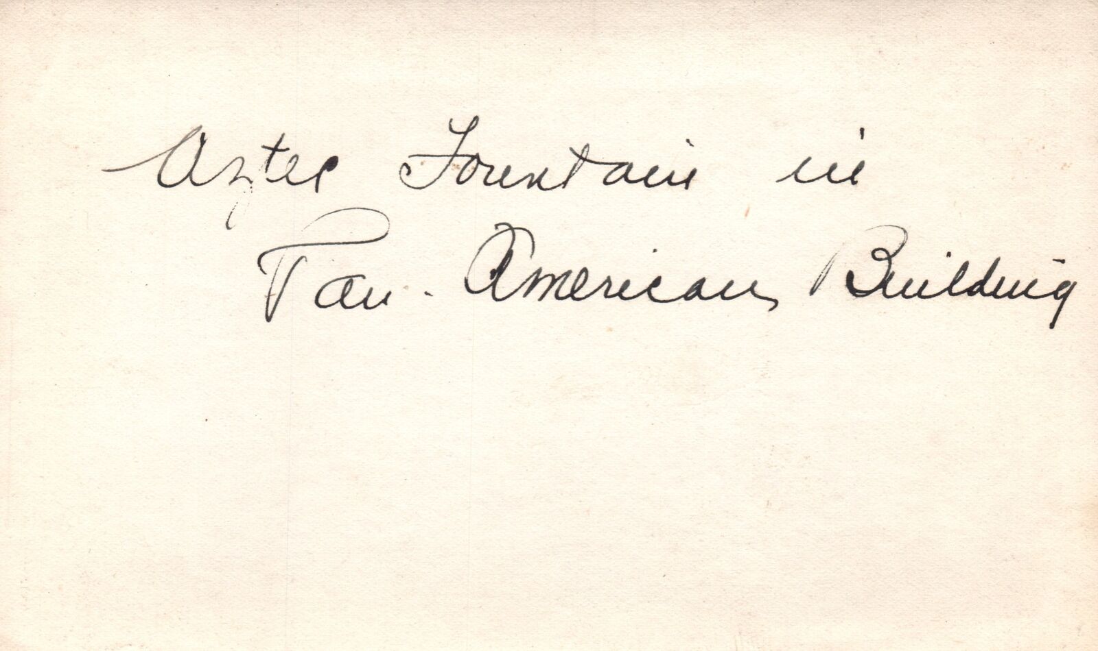 Vintage Postcard Real Photo Aztec Fountain Statue In Pan-American ...