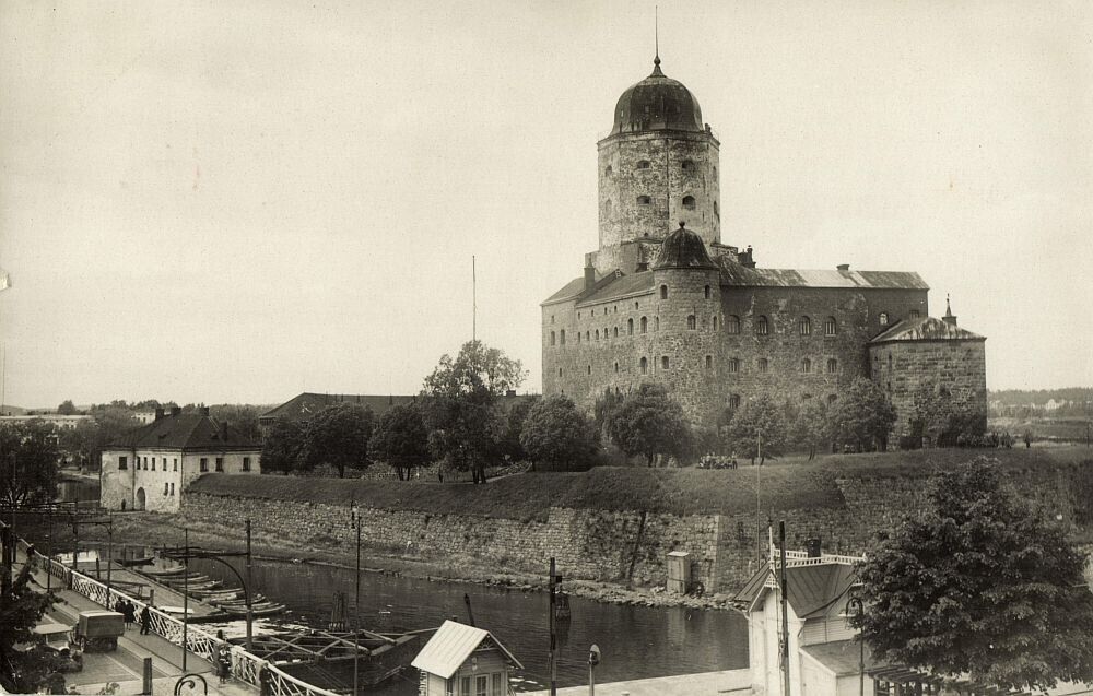 finland suomi, VYBORG, Viipurin Linna, Castle (1939) RPPC Postcard ...