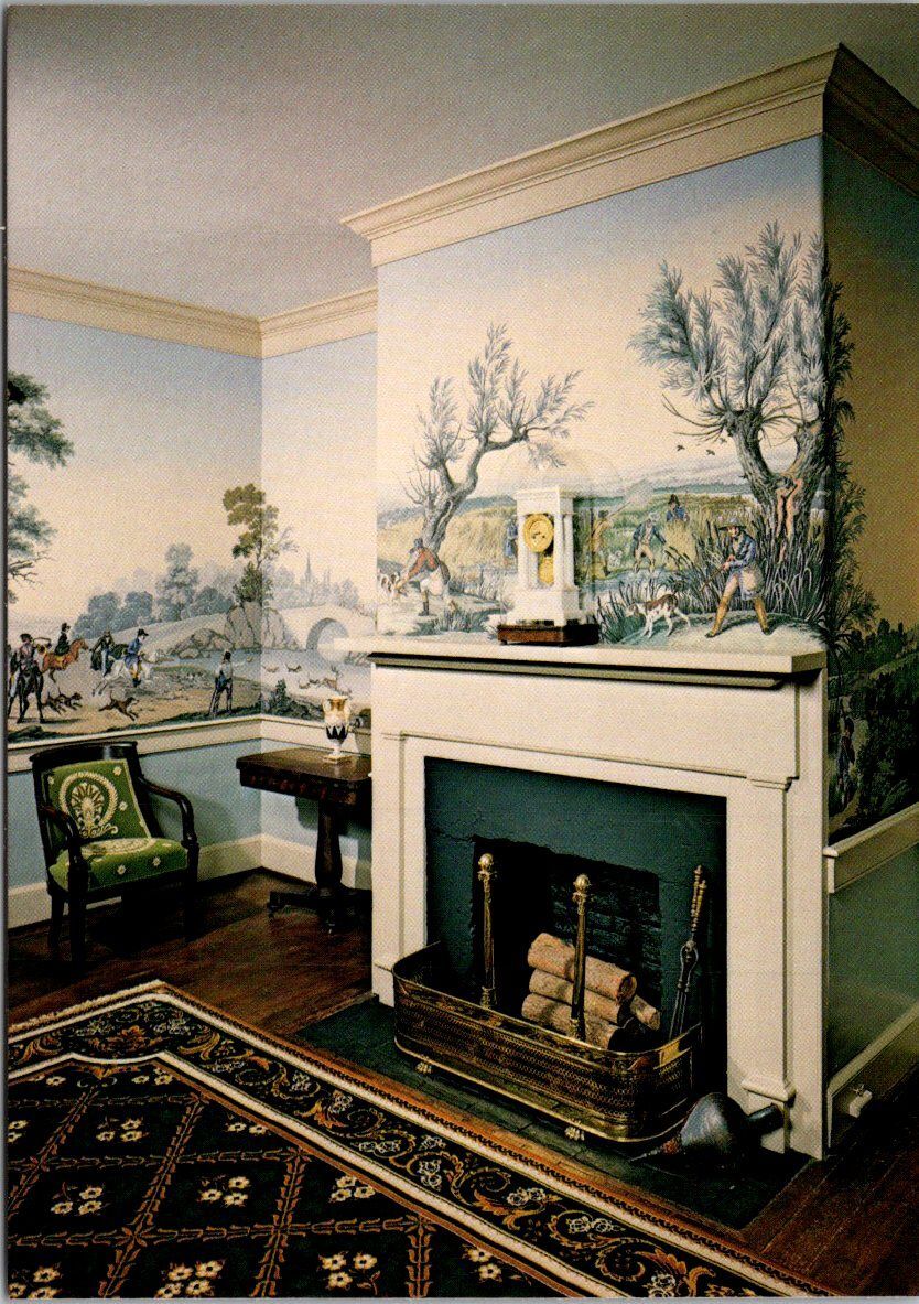 Virginia Charlottesville Ash Lawn Home Of James Monroe The Sitting Room ...