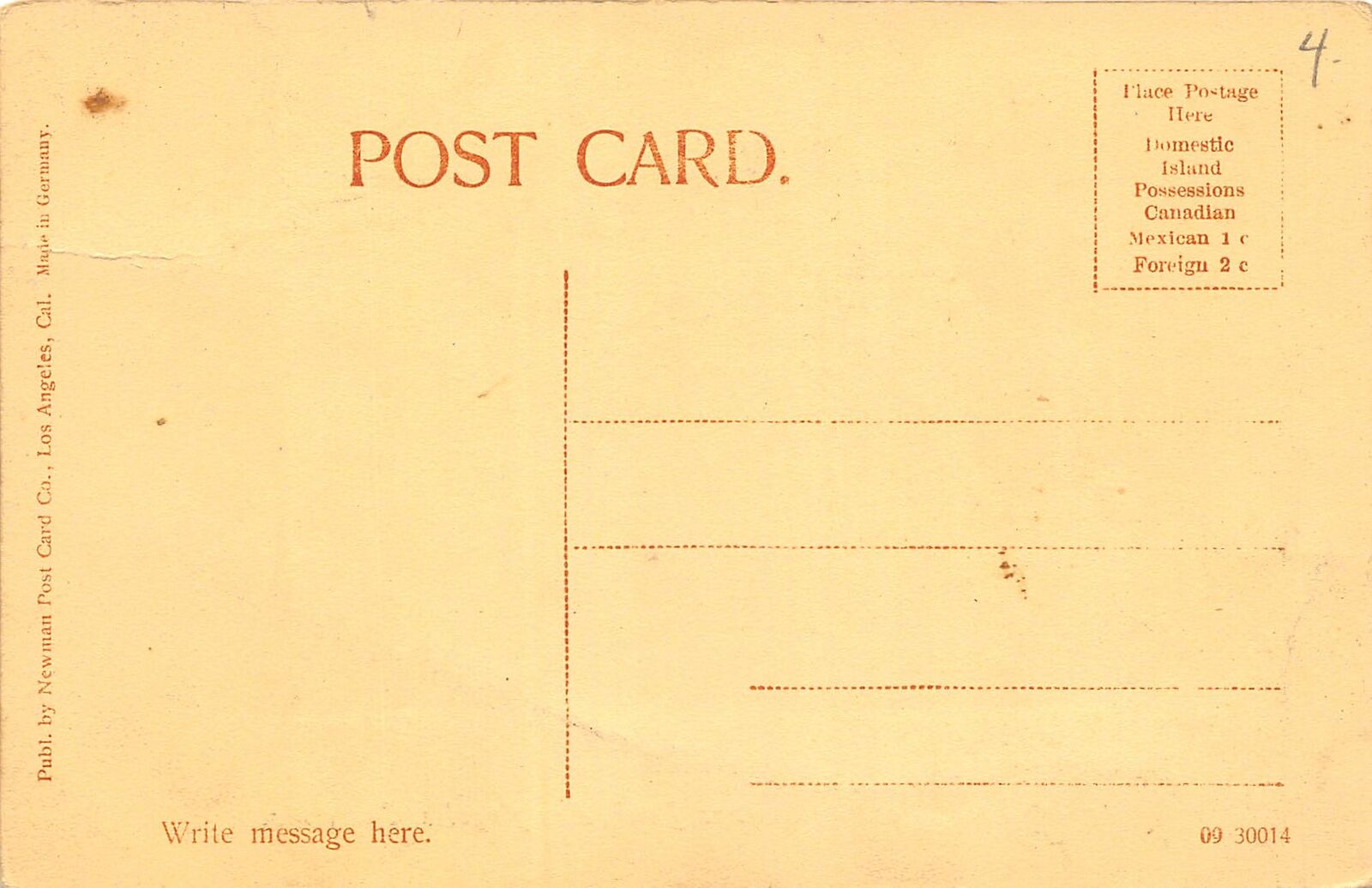 F81/ Los Angeles California Postcard c1910 Banking Room Interior Bank ...