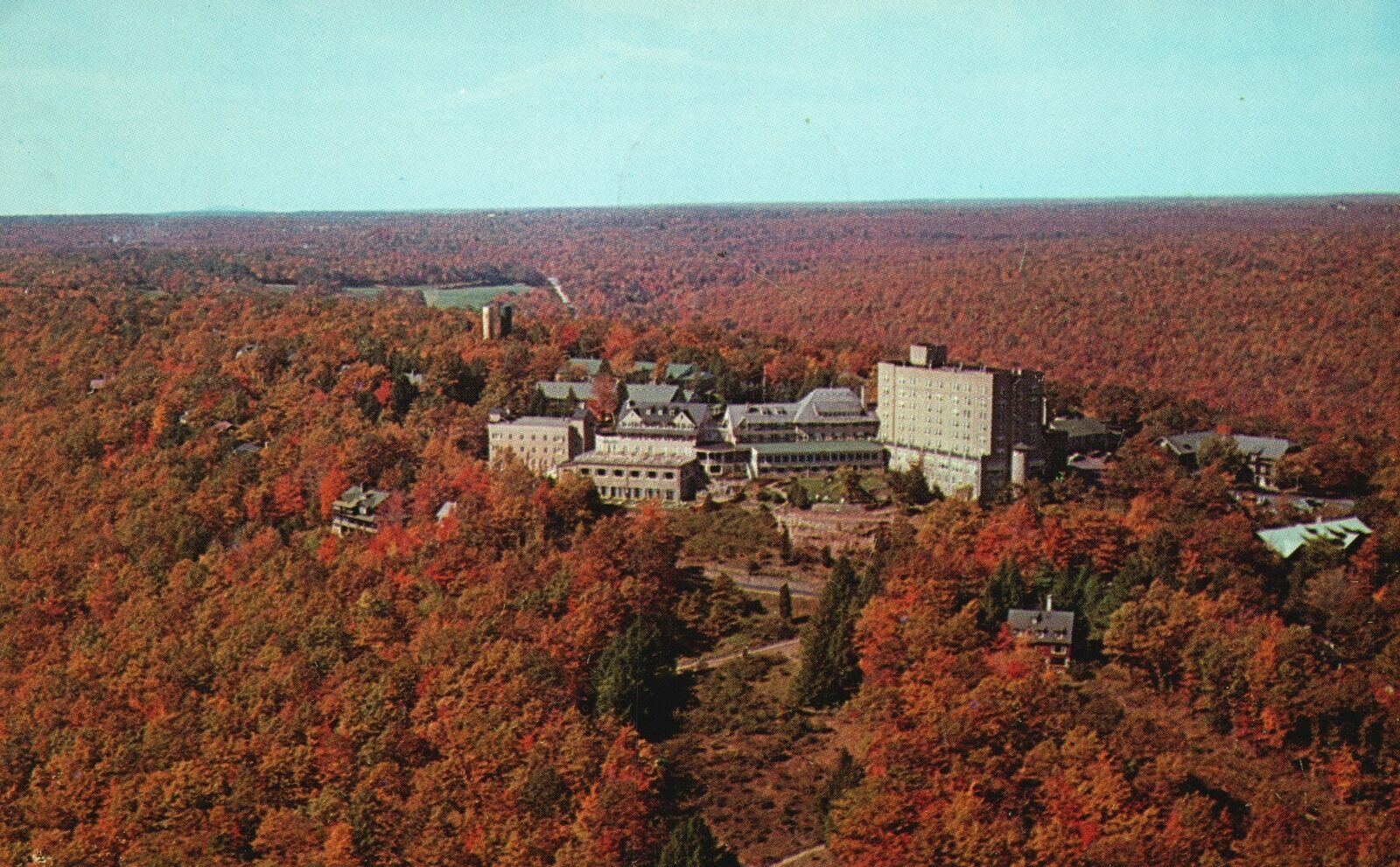 Vintage Postcard 1962 Pocono Manor Inn On Top Of The Poconos ...