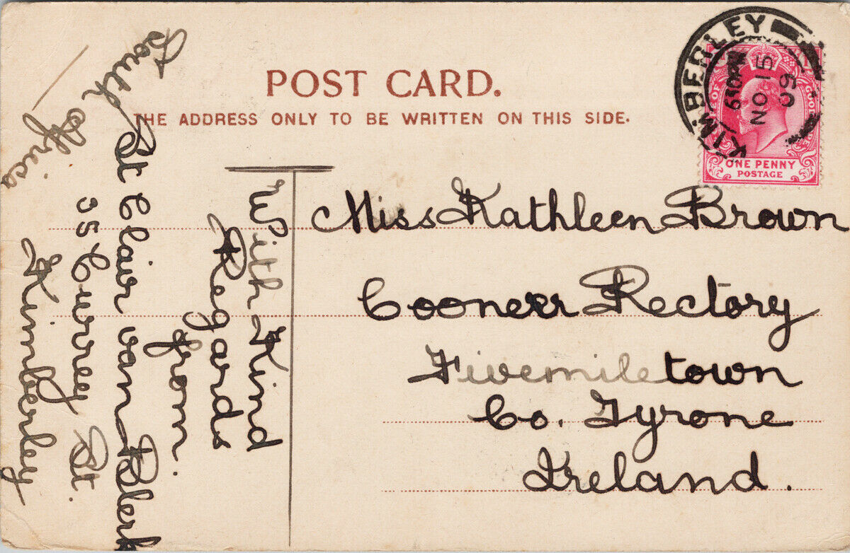 The Post Orange River South Africa Ferry Boat c1909 Postcard G99 ...