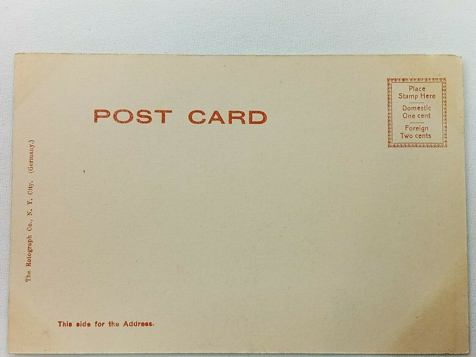 Vintage Postcard Downtown Building & Trolley Scene Broadway New York NY ...