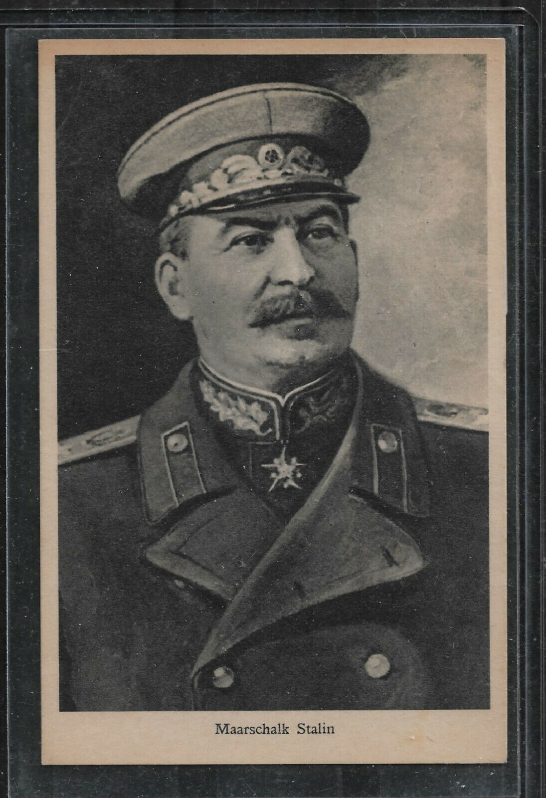 Postcard 1944 Soviet Lieder Joseph Stalin in Marshals Uniform, VF ...