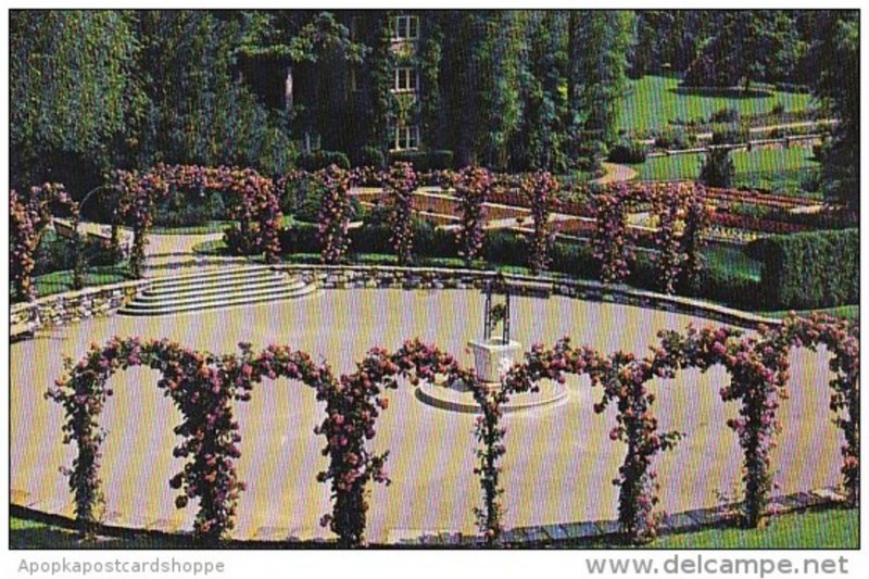 Pennsylvania Kennett Square Longwood Gardens Arches Of American Pillar ...