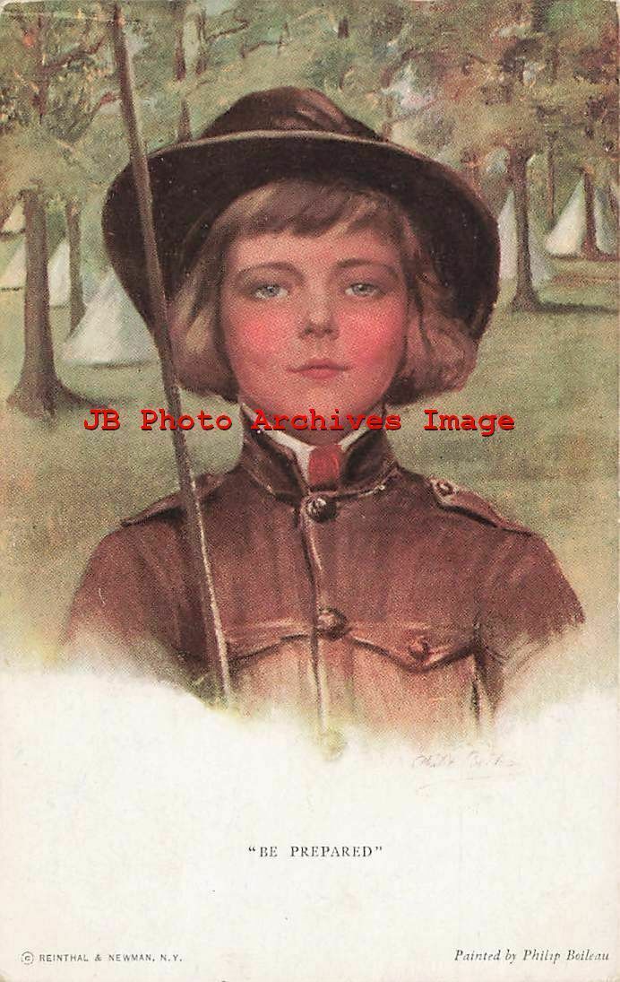 Philip Boileau, Reinthal & Newman No 750, Be Prepared, Boy Scout ...
