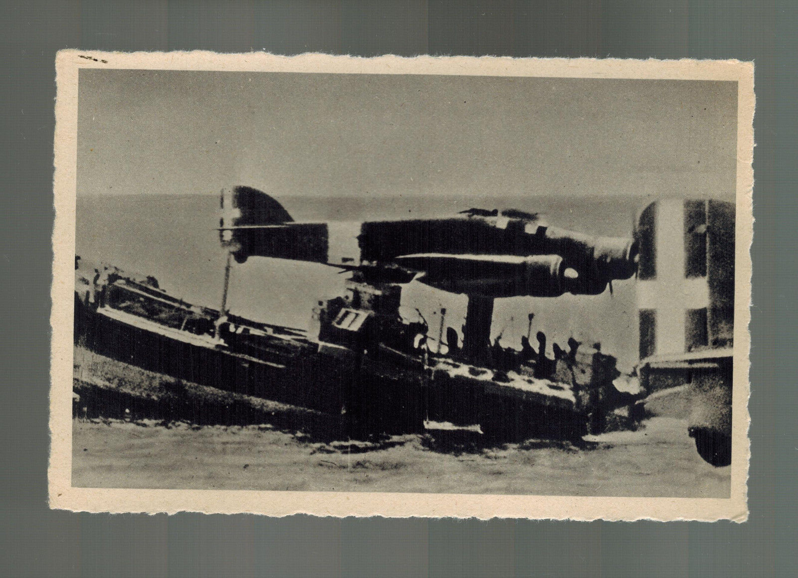 Mint WW2 Italy Seaplane Air Force Taking Off Postcard | Topics ...