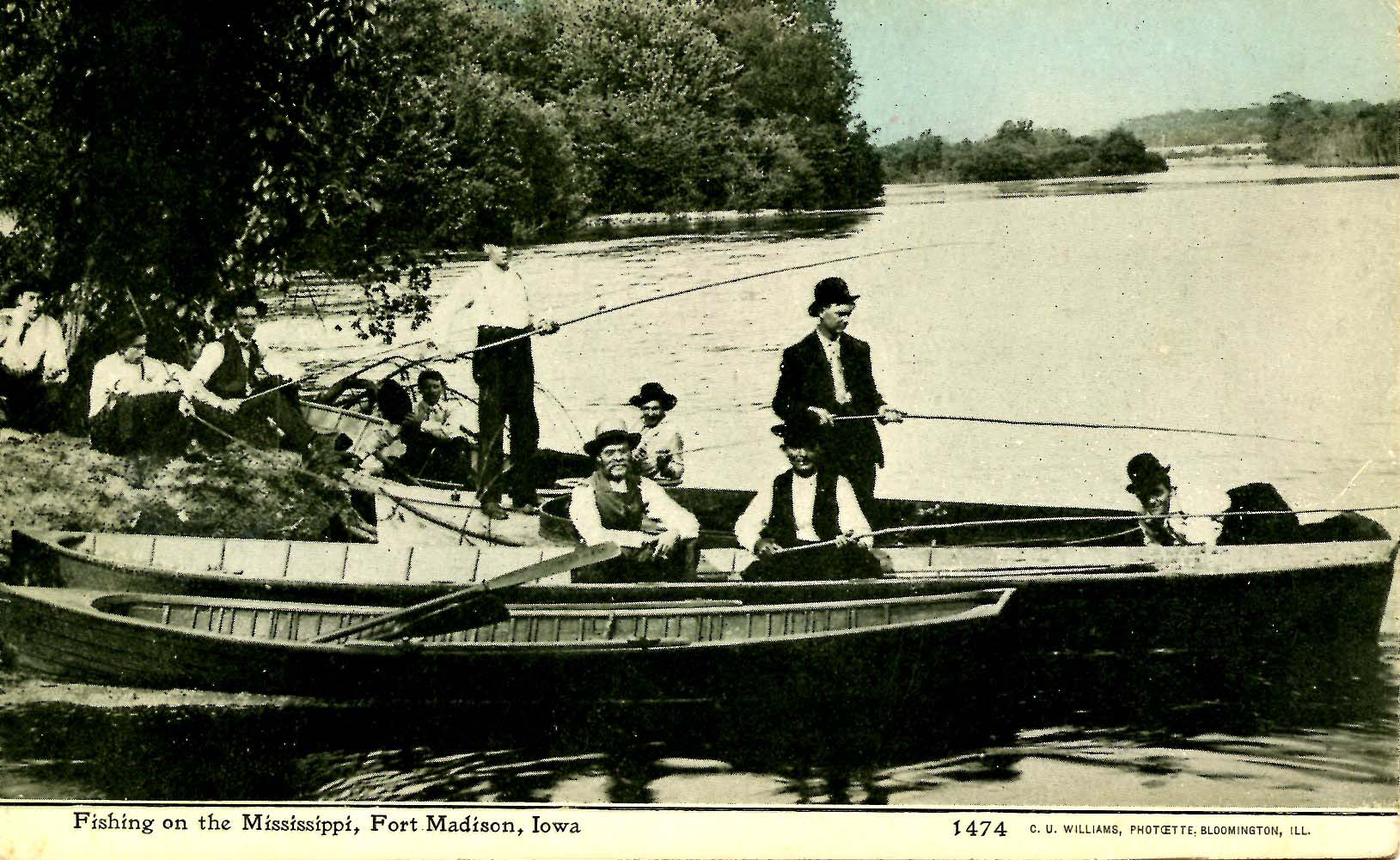 IA - Fort Madison. Fishing on the Mississippi River | United States ...