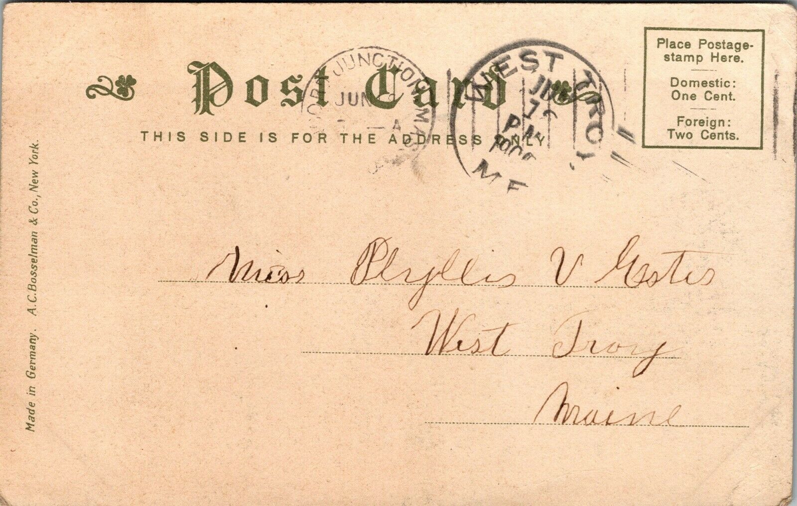 Vtg Cruiser USS Maryland in Dock Navy Yard Charlestown MA 1905 Postcard ...