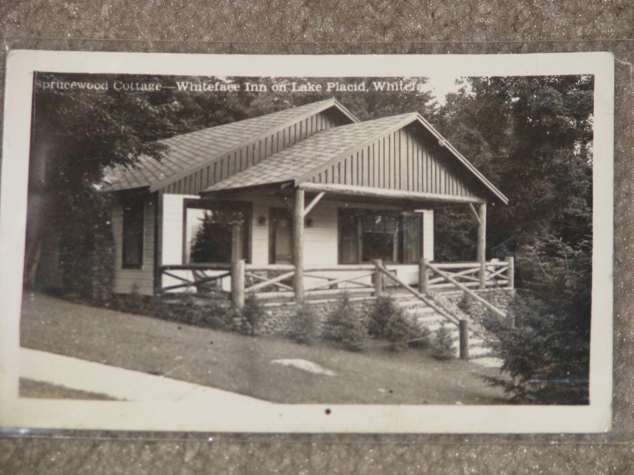 Sprucewood Cottage-Whiteface Inn on Lake Placid, N.Y. 1944, Actual ...