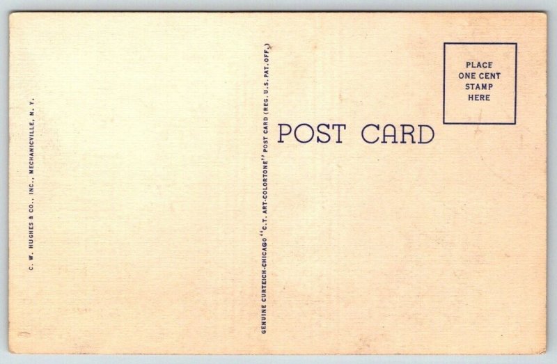 Vintage Vermont Postcard - Mt. Mansfield Lamoille River Green Mountains ...