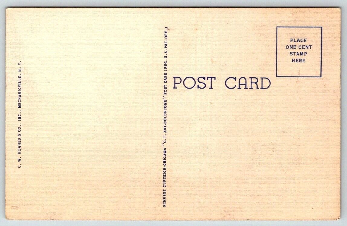 Vintage Vermont Postcard - Mt. Mansfield Lamoille River Green Mountains ...