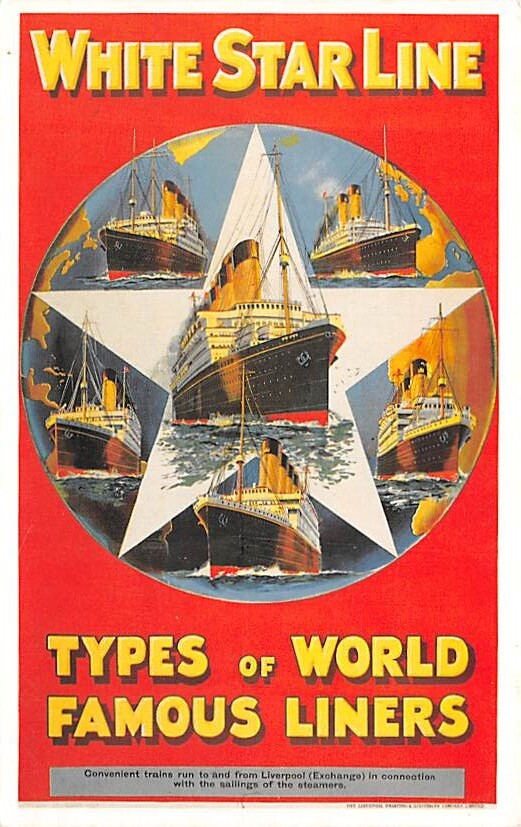 SS Regina White Star Line Unused | Topics - Other, Postcard / HipPostcard