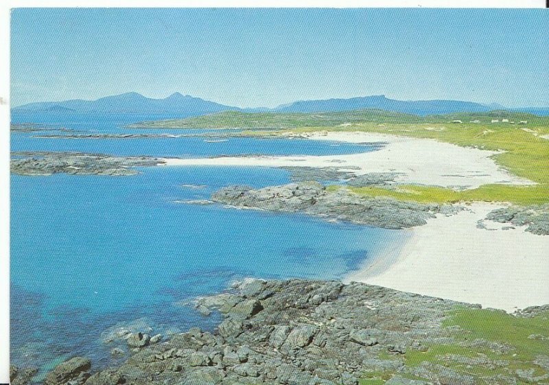 Scotland Postcard - Sanna Bay With The Islands of Rhum and Eigg ...