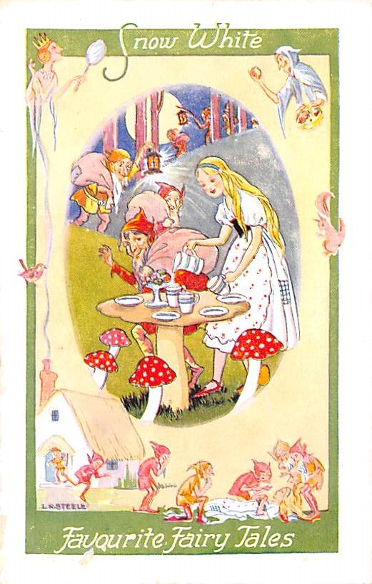 Snow white Nursery rhymes Unused | Topics - Nature & Landscapes ...