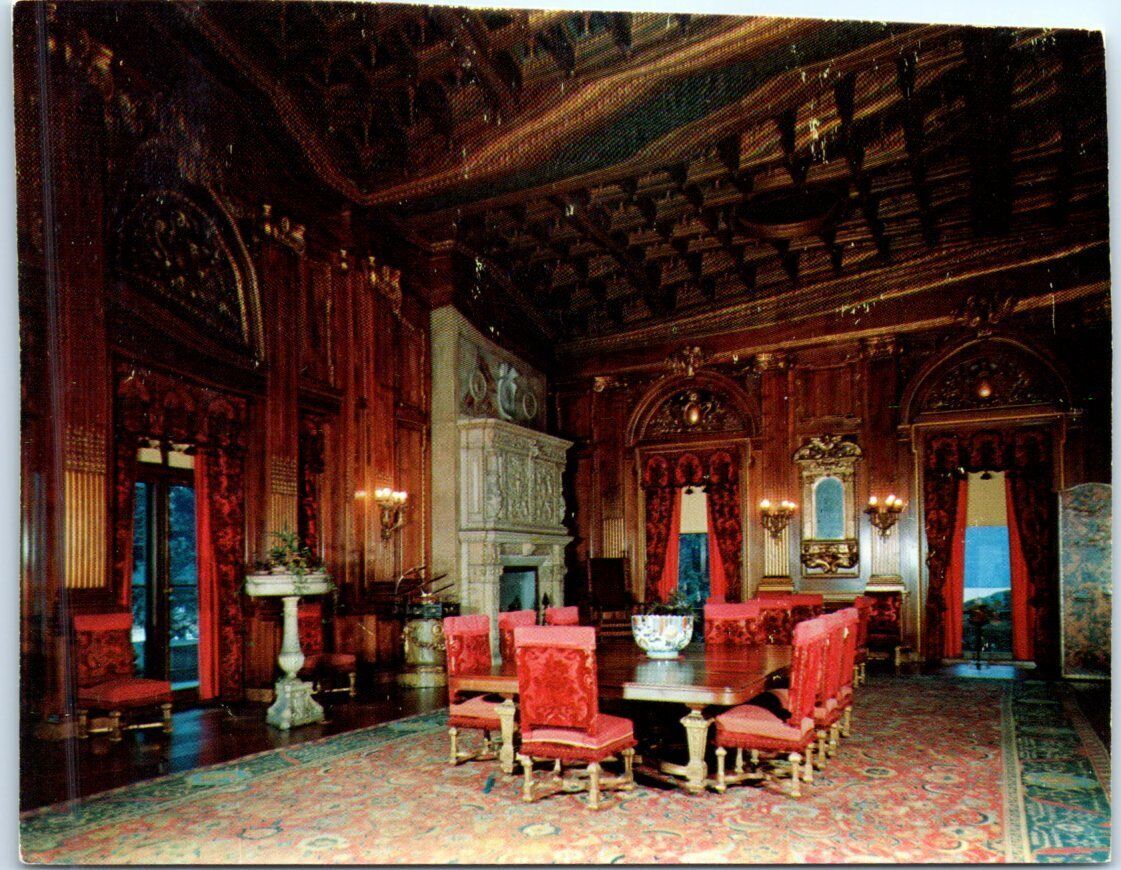 The dining room of Vanderbilt Mansion National Historic Site - Hyde ...