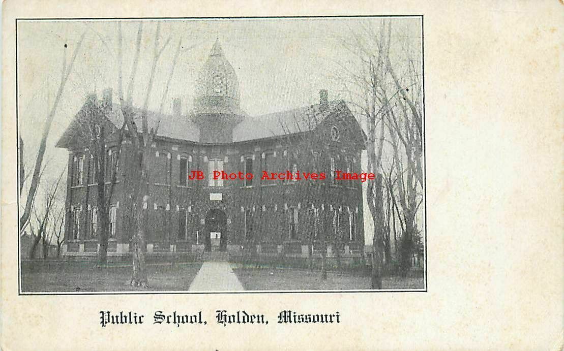MO, Golden, Missouri, Public School Building, Entrance View | United ...