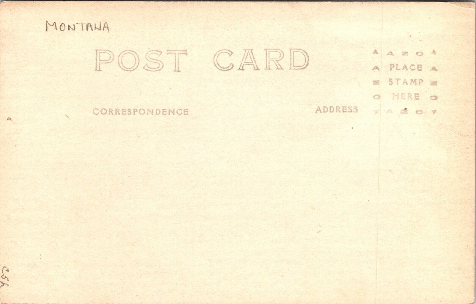 RPPC Lake Shore Scene labeled Montana Real Photo Postcard AZO | United ...