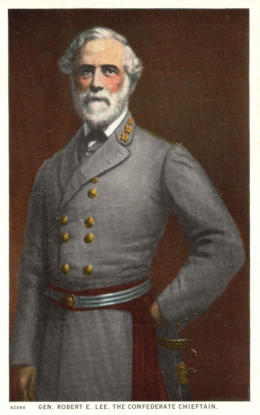Vintage Postcard Portrait of General Robert E. Lee The Confederate ...